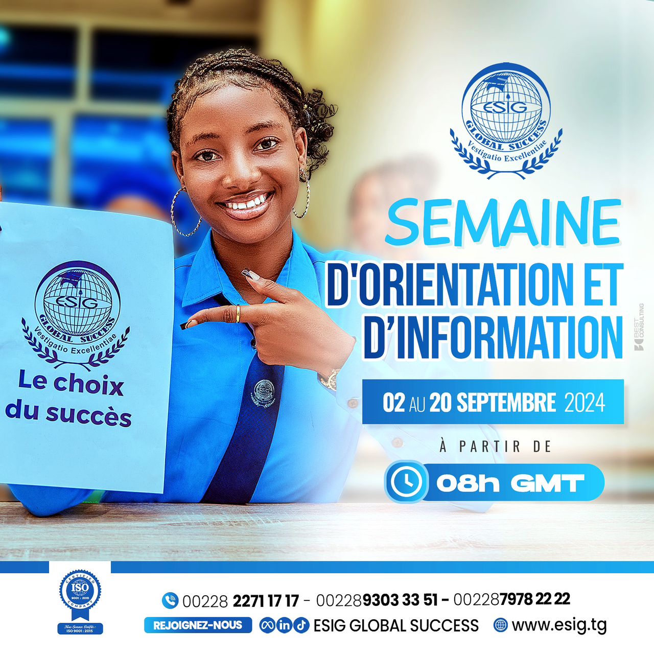 ESIG GLOBAL SUCCESS : L’essentiel à savoir sur la semaine d’orientation ...